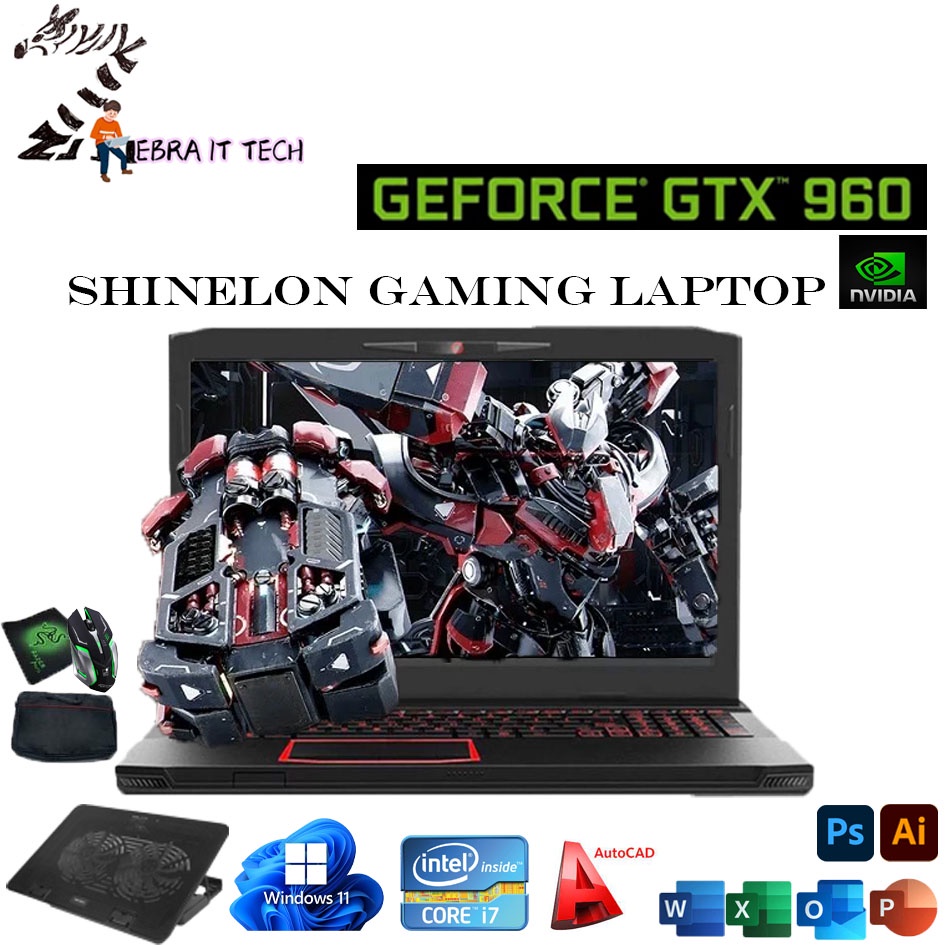 [R]Hasee Laptop 15.6" Intel Core i7 - 6TH / 16GB Ram / 256m.2 + 1TB HHD ...