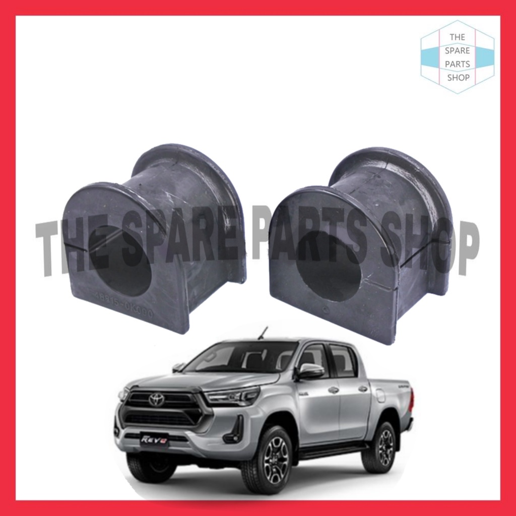 TOYOTA HILUX REVO GUN126 STABILIZER BAR BUSH FRONT (48815-0K090G) 2PC ...