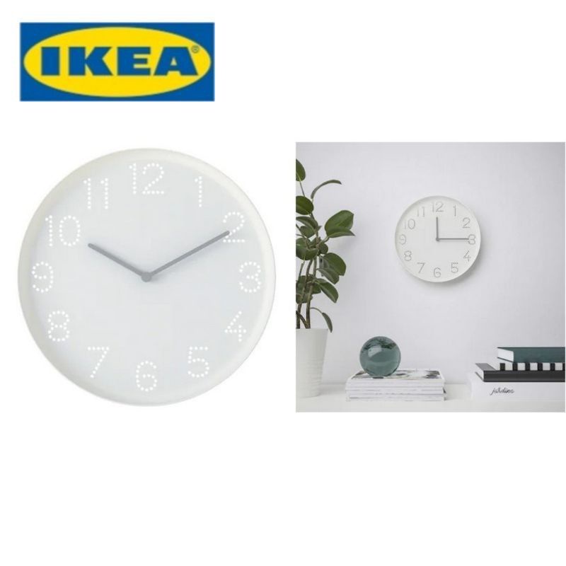 Jam Dinding Ikea (putih) | Shopee Malaysia