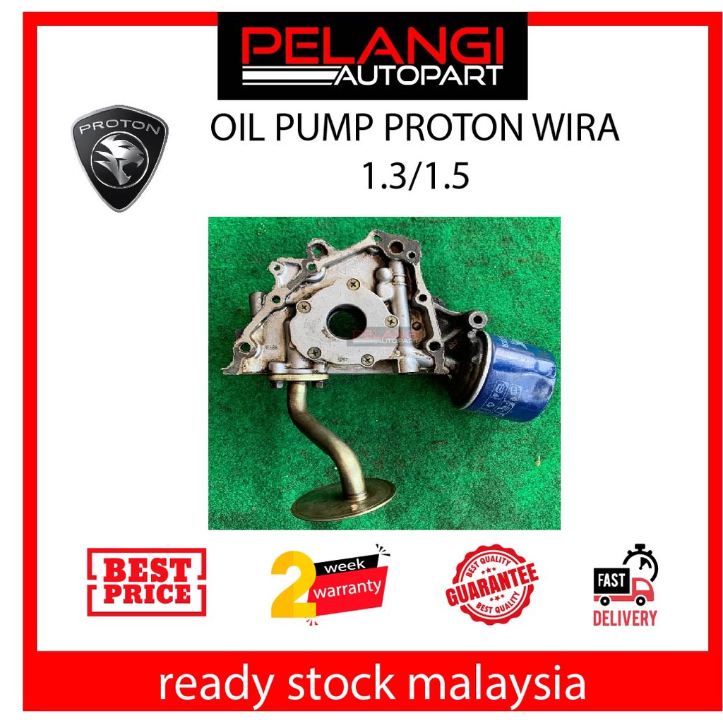 OIL PUMP 4G13/4G15 PROTON WIRA 1.5/1.3 ORIGINAL (USED) | Shopee Malaysia