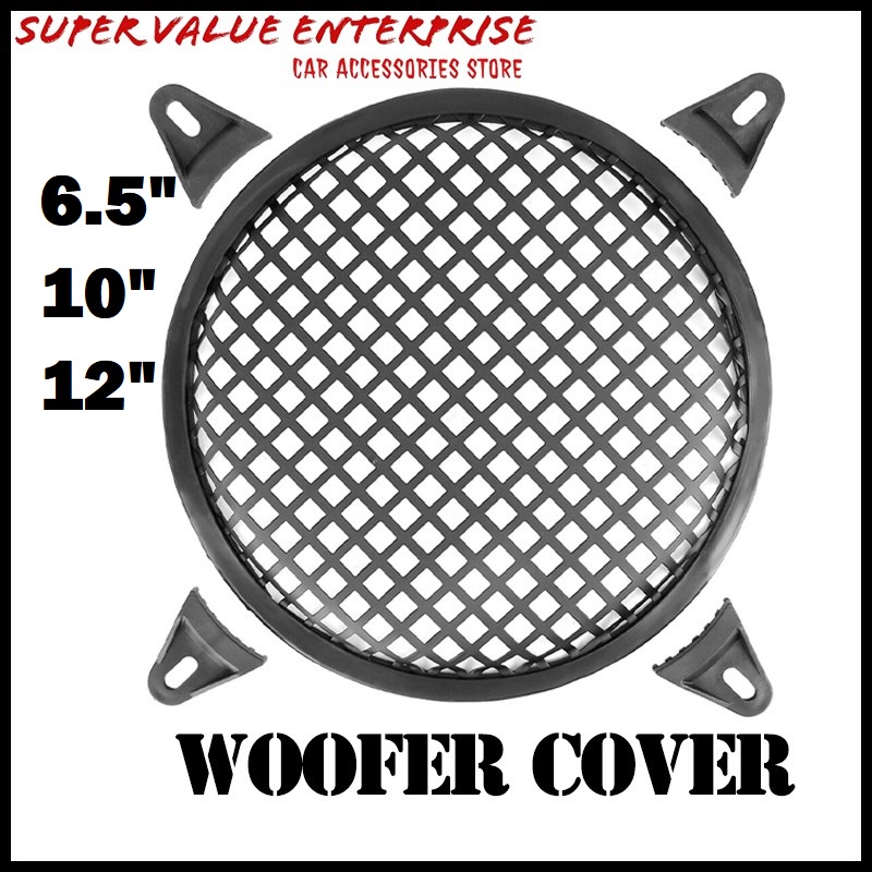 universal 6.5/10/12Inch Subwoofer Cover Speaker Cover Metal Grill Cover ...