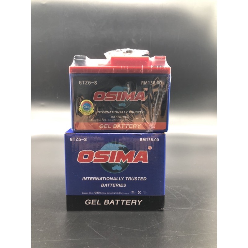 PROMOSI!! PROMOTION!! OSIMA NANOGEL BATTERY GTZ5-S YTZ5S-BS GTZ5 Y15ZR ...