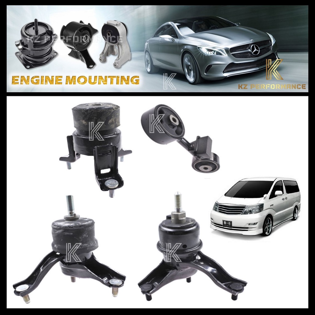【3 SCREW FRONT ENGINE MOUNTING】 TOYOTA ALPHARD ANH15 4WD / TOYOTA ...