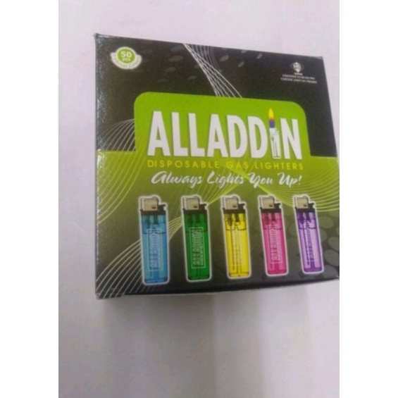 Pemetik Api (ALADDIN) 50 pcs | Shopee Malaysia