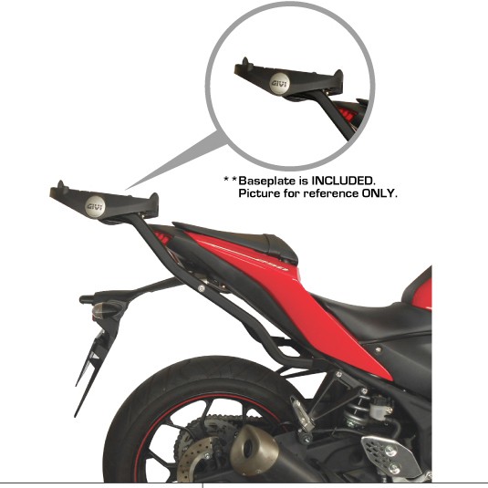 GIVI SPECIAL ADVANCE RACK YAMAHA R25 MT25 | Shopee Malaysia