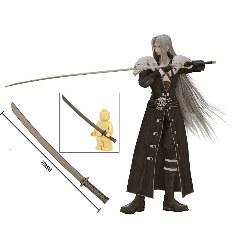 Final Fantasy 7 Sephiroth masamune Minifigure Sword Weapon Cloud ...