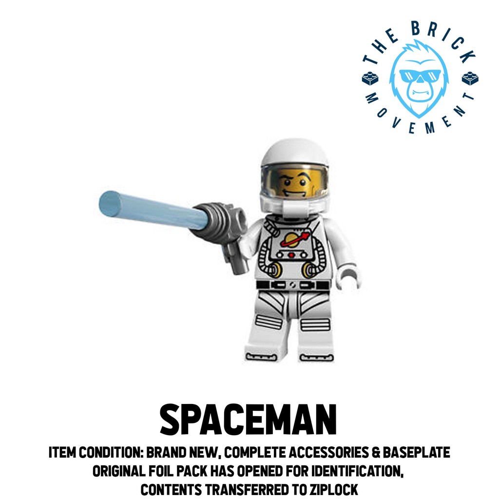 LEGO Collectible Minifigure Series 1: Spaceman Minifigure | Shopee Malaysia