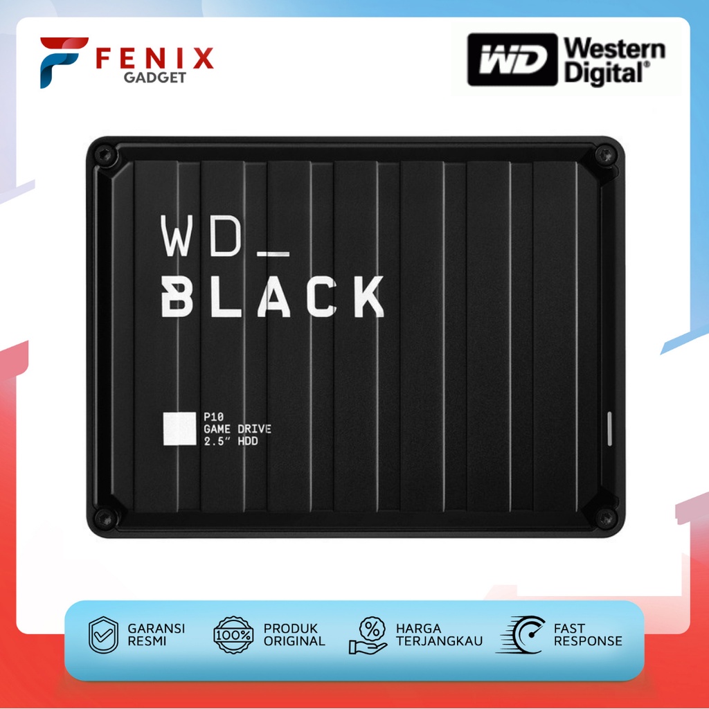 Wd Black P10 2TB Game Drive - Gaming External Hard Drive | Shopee Malaysia