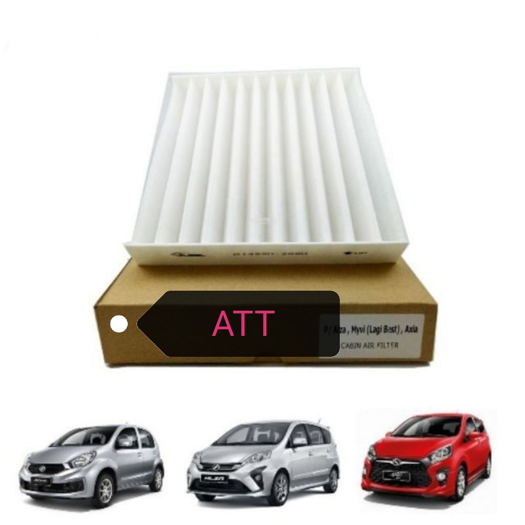 AIR COND CABIN FILTER DAIHATSU PERODUA MYVI LAGI BEST /MYVI NEW /ALZA ...