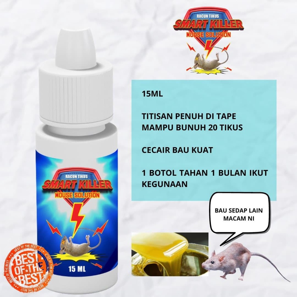 Smart Killer Pembunuh Tikus 15ML | Shopee Malaysia