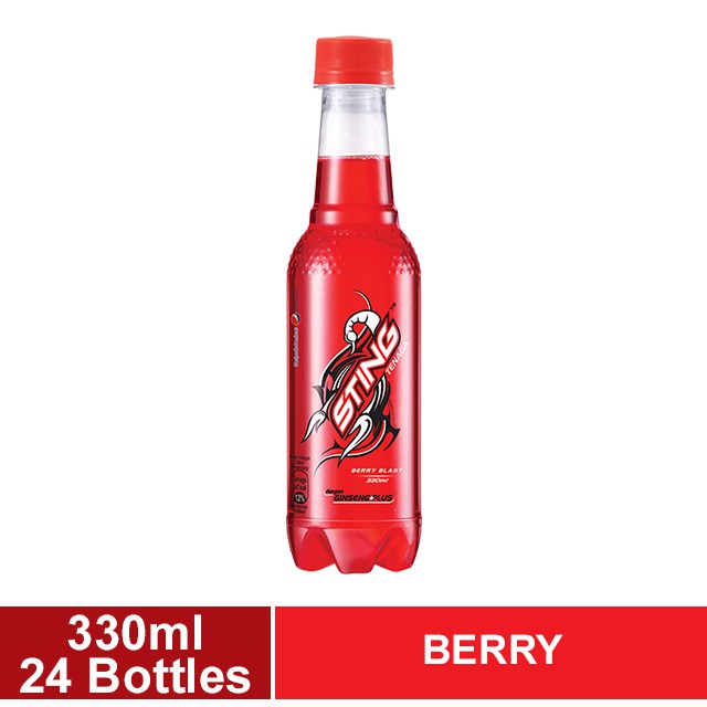 STING Gold Rush/Berry Blast 330ml x 6 bottles (M. Cluster) | Shopee ...