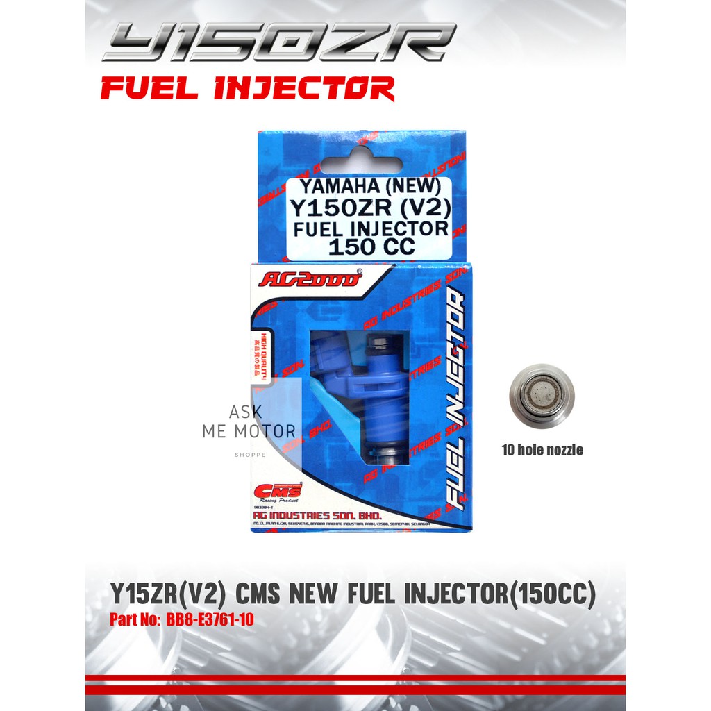 [CMS]- Yamaha (NEW) Y150ZR (V2) FUEL INJECTOR 150/160/170/180/200/220 ...
