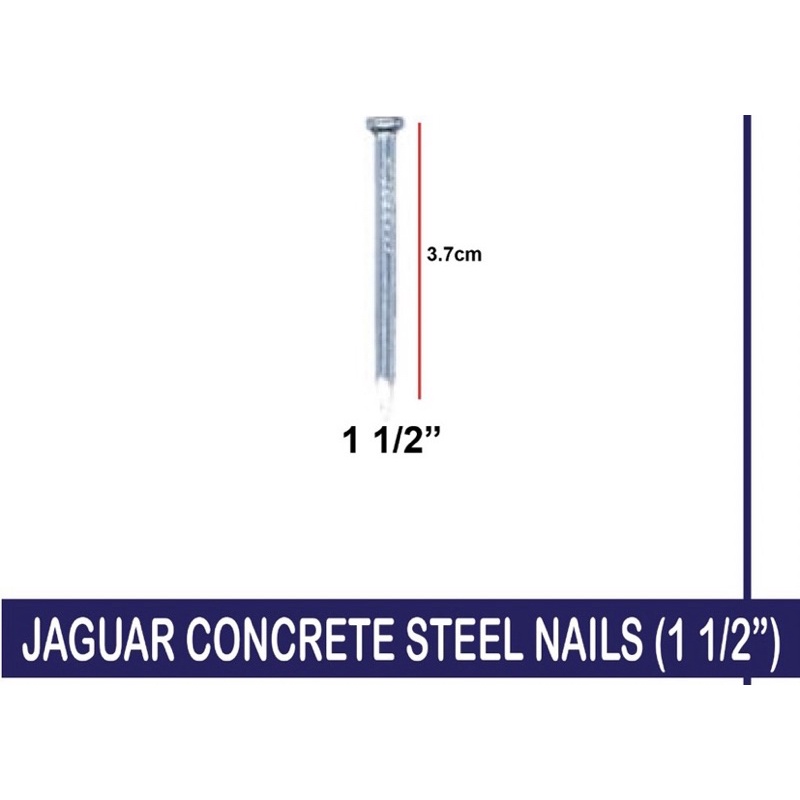 Jaguar Concreate Nail Wall Nail Paku Simen Paku Cement Paku Dinding ...
