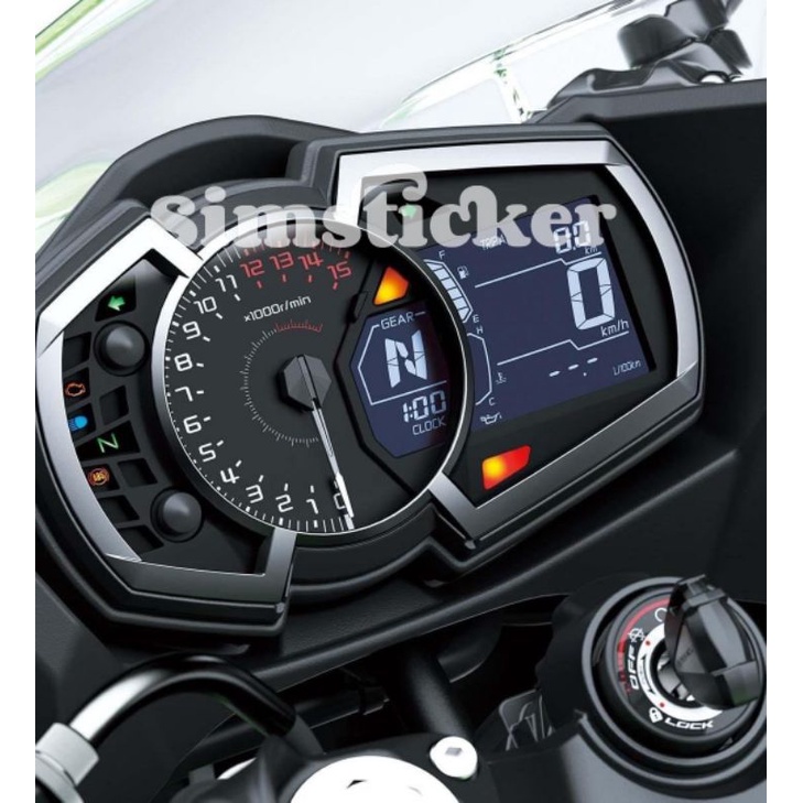 KAWASAKI NINJA 250R 2018 / VERSYS 250 STICKER TINTED METER | Shopee ...