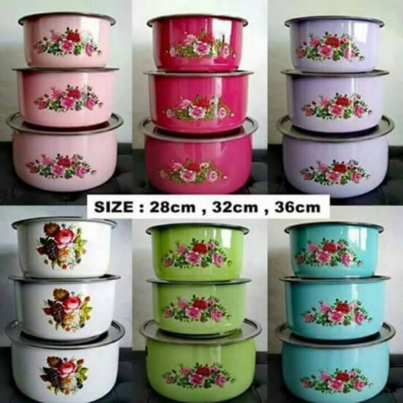 INDIAN POT 3 BIJI SAIZ BESAR | Shopee Malaysia