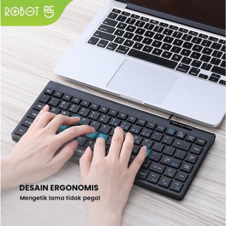 Rk10 Black Robot Keyboard | Shopee Malaysia