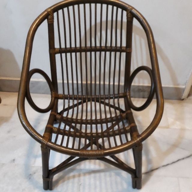 🔥🔥Limited stock🔥🔥 Oval Shape Rattan Chair - Outdoor/ Indoor (Skinless ...