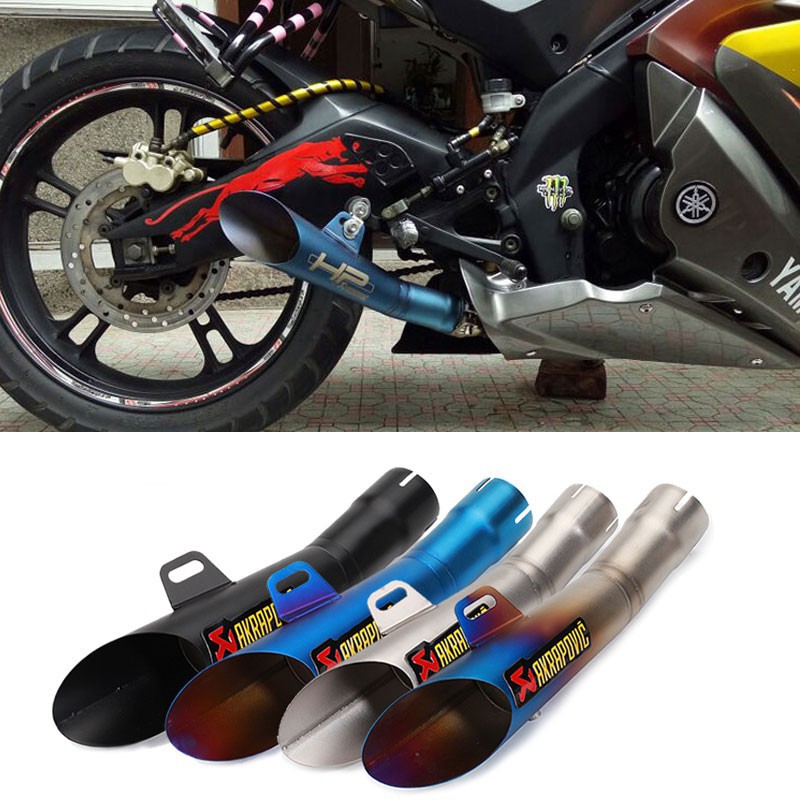 SALE!!Motorcycle Exhaust HP Pipe Akrapovic Escape Moto Universel GP ...