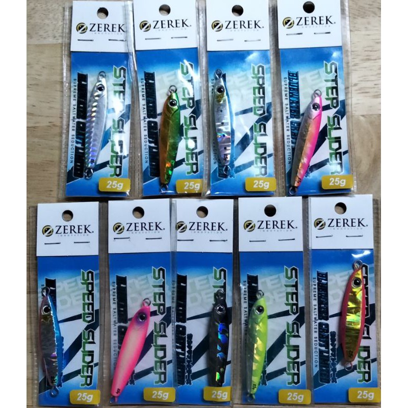 🇲🇾 ZEREK STEP SLIDER 20G, 25G, 30G, 40G ORIGINAL 💯 BLUEWATER CRAFT ...