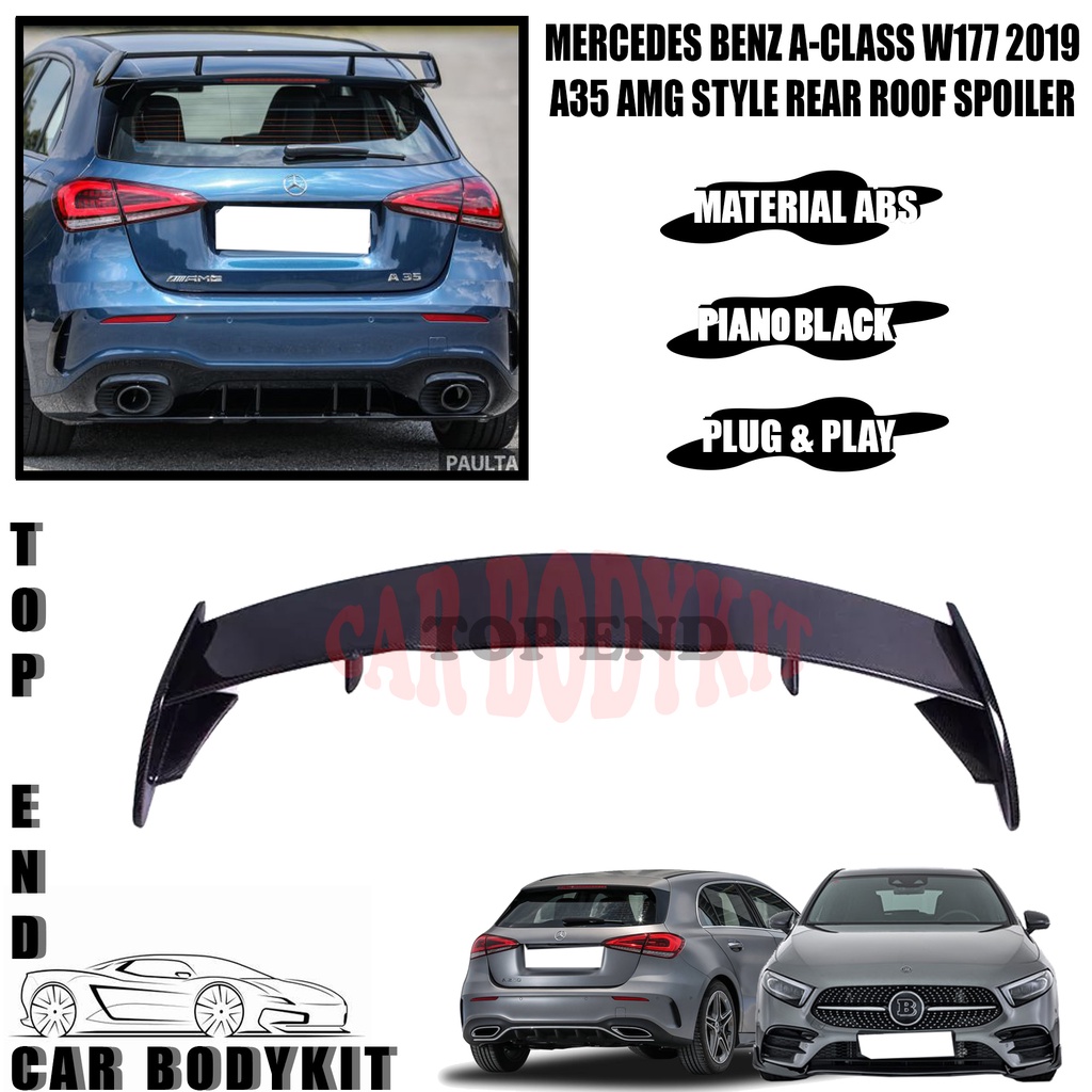 MERCEDES BENZ A-CLASS W177 A35 HATCHBACK 2020 AMG STYLE REAR ROOF ...