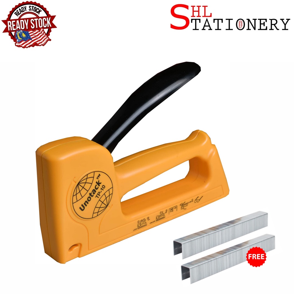 KANGARO Heavy Duty Gun Tacker TP-10R Stapler Gun | Shopee Malaysia