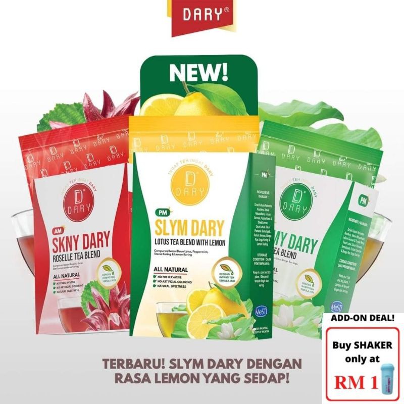 🔥ORIGINAL🔥 DARY TEA / TEH DARY SLIMMY & SKINNY ORIGINAL TEH KURUS ...