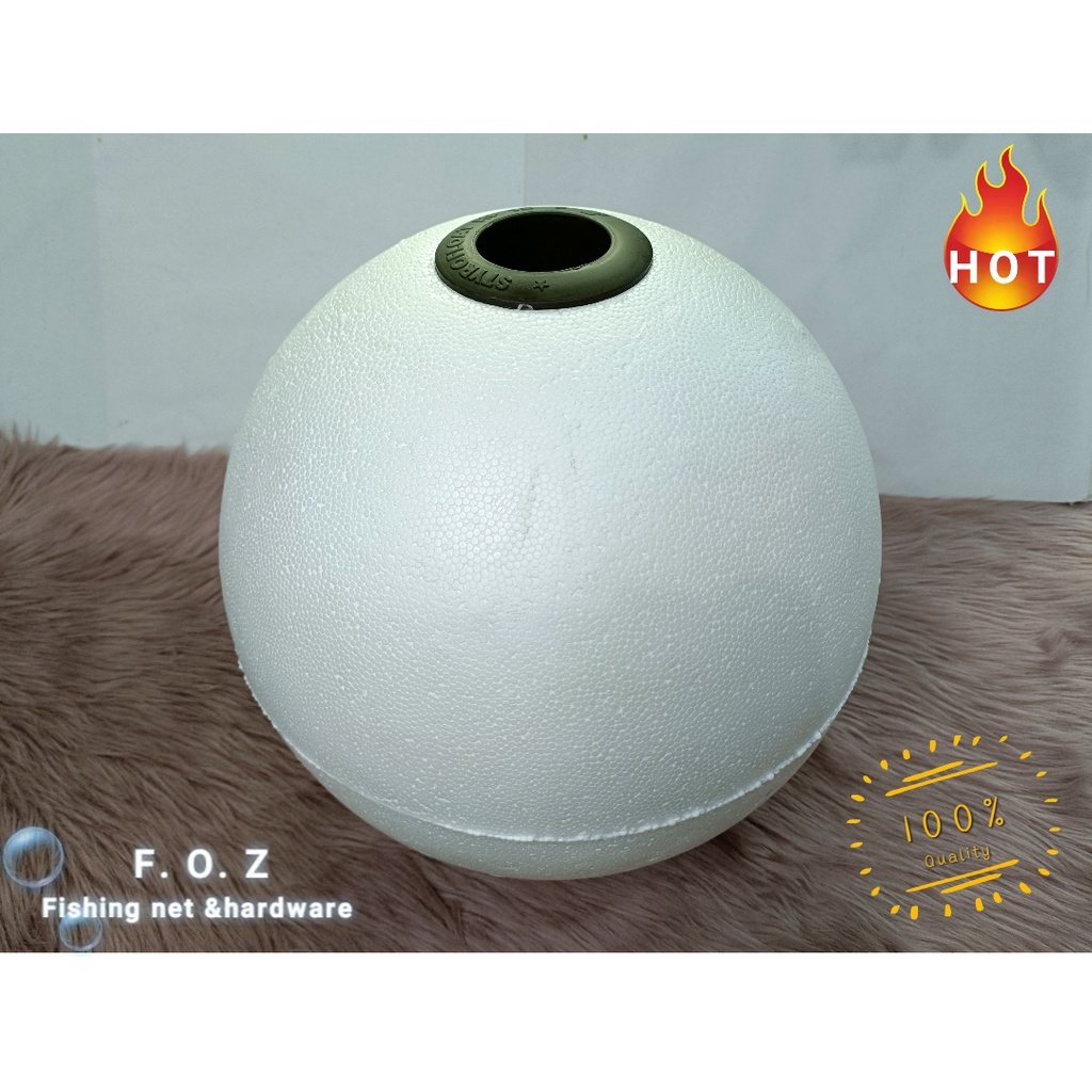 Pelampung Bola Pelampung Putih Polystyrene Float Round Ball | Shopee Malaysia