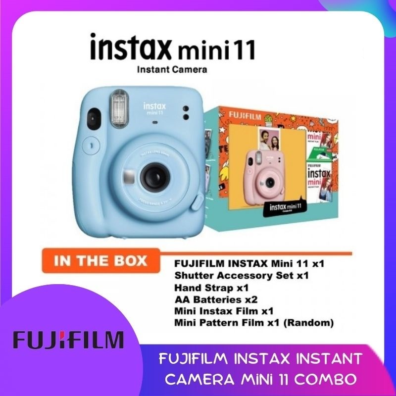 Fujifilm Instax Mini 11 Polaroid Instant Film Camera (Fujifilm Malaysia ...