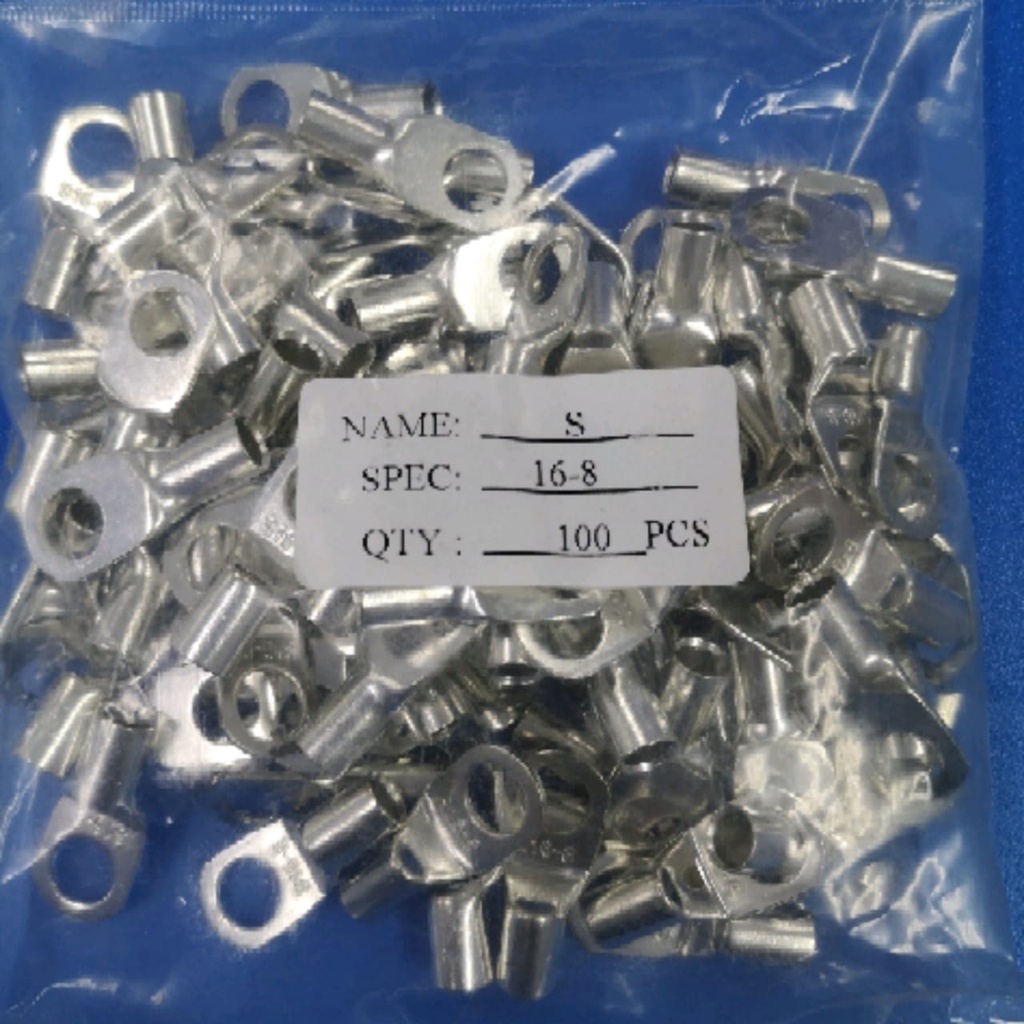 Cable Lug SC Tinned Copper Cable Lug Wire Connector SC10-6 SC10-8 SC16 ...