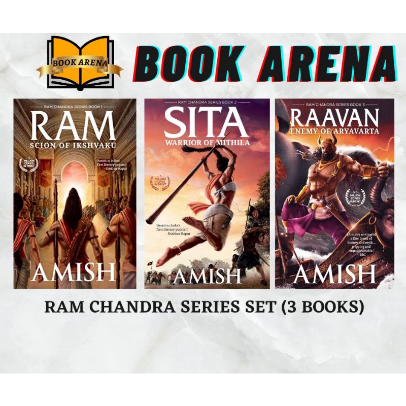 Ram Chandra Series by Amish (Ram,Sita,Raavan) | Shopee Malaysia