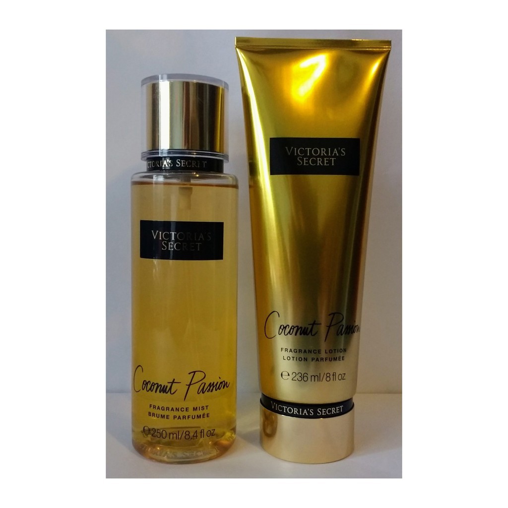 Victorias Secret Coconut Passion Fragrance Lotion And Body Mist