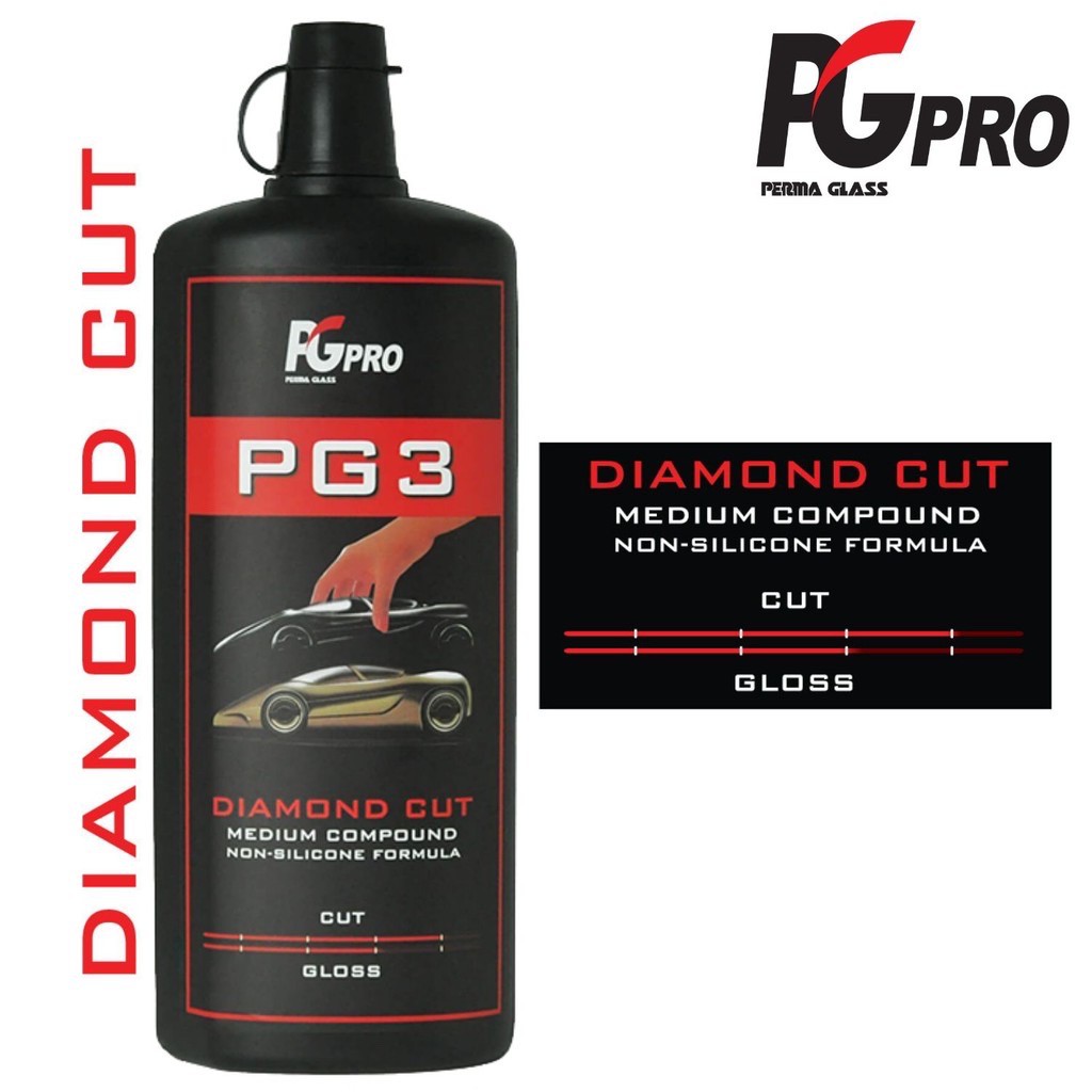 PG Pro 3 Diamond Cut Polishing Compound (300ml & 500ml) - Premium | Shopee Malaysia