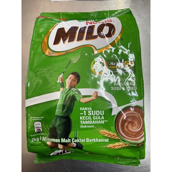 MILO ACTIV-GO Refill Pack 2kg,1.8kg,3.2KG | Shopee Malaysia