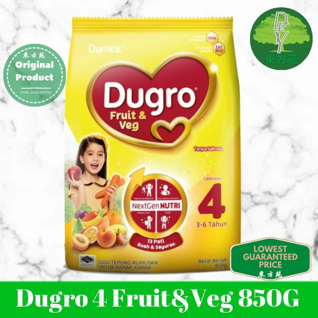 Dugro 4 Fruit and Veg 850g x 1 pek | Shopee Malaysia