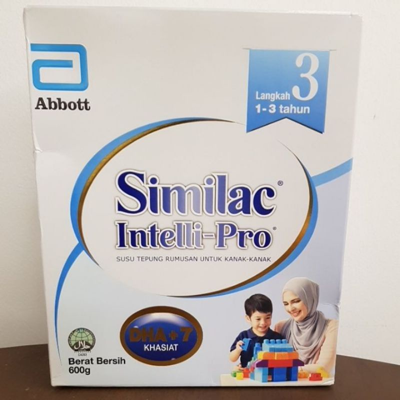 Similac Intelli-Pro Step 3 Growing Up Milk Formula (600grm) Exp:02/2023 ...