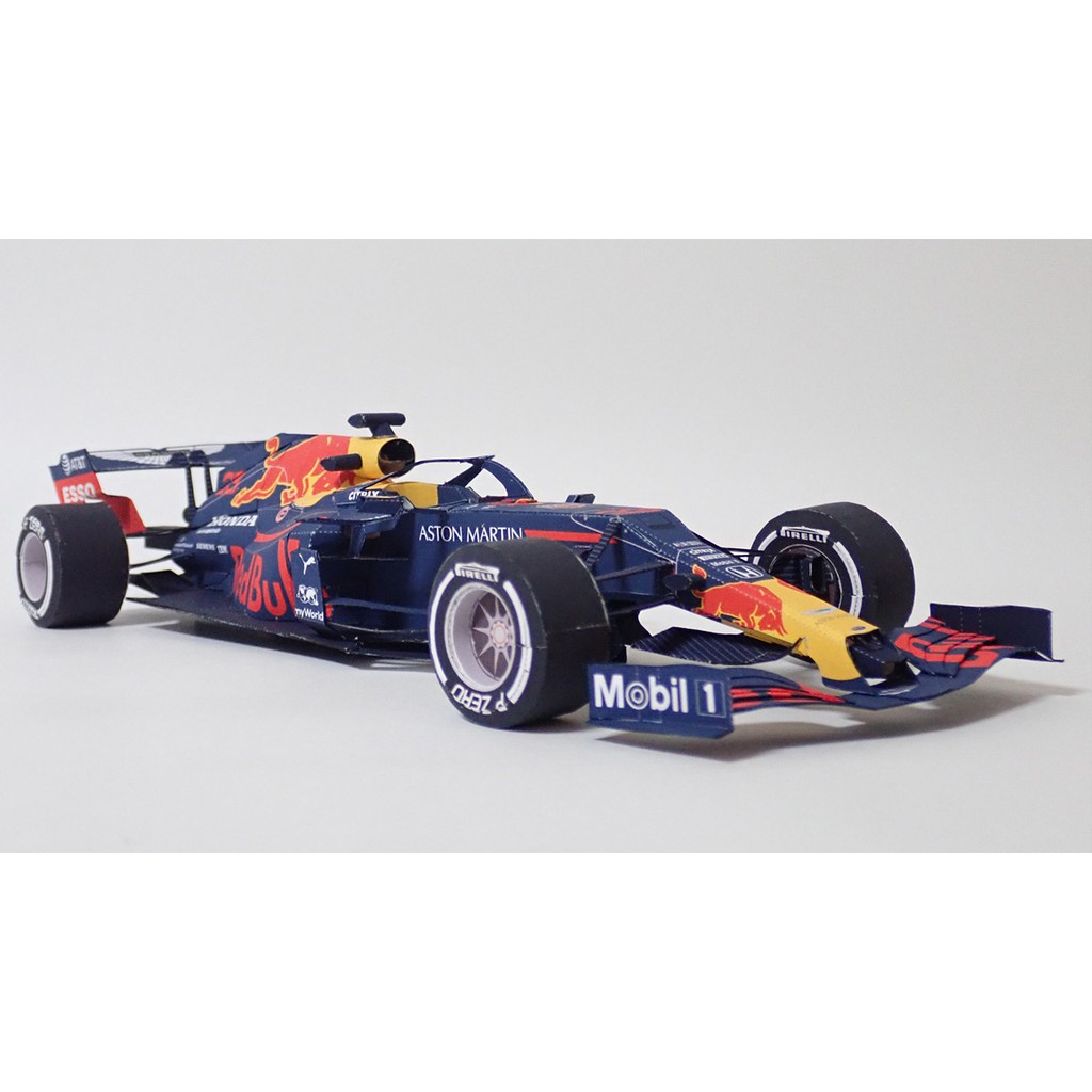 DIY Papercraft F1 Red Bull Racing Car Pattern Paper Sheet RB15 | Shopee ...