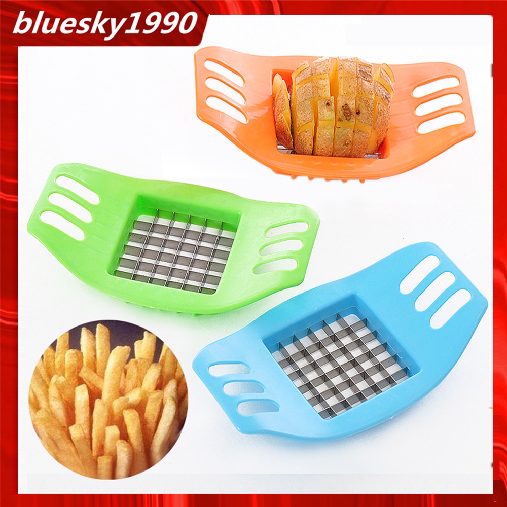 Potato Cutting Potato Cutter Fries DIY French Fries Cutter Strip Potato ...