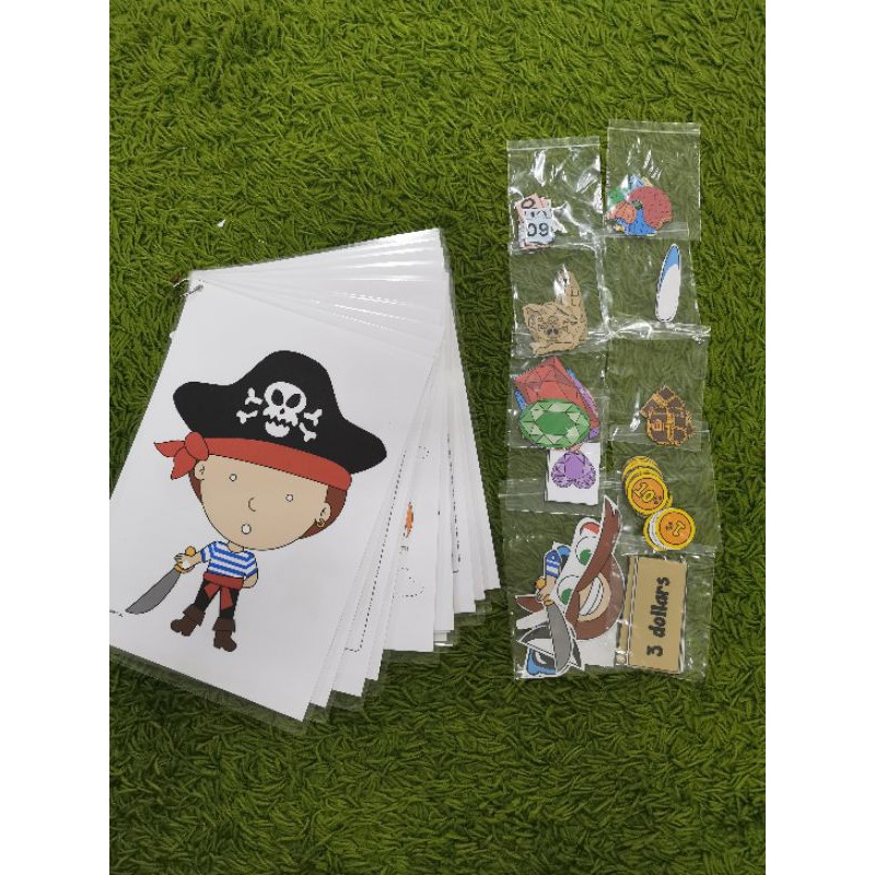 QUIET BOOK SERIES_PIRATE THEME(11 PAGES) | Shopee Malaysia