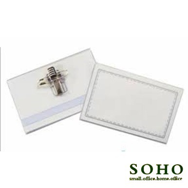 PVC Name Badge (50pcs/Box) | Shopee Malaysia