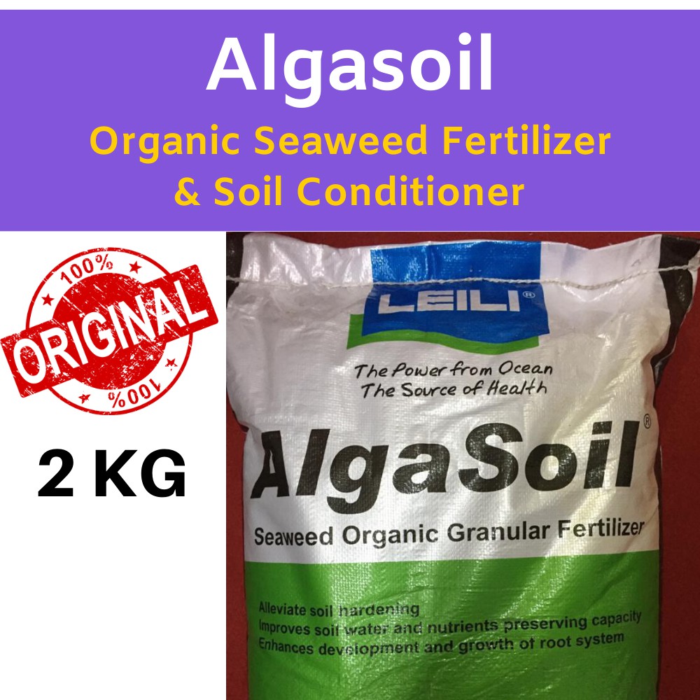 Alga Soil - Seaweed Organic Fertiliser/ AlgaSoil By Leilei/ Organic ...