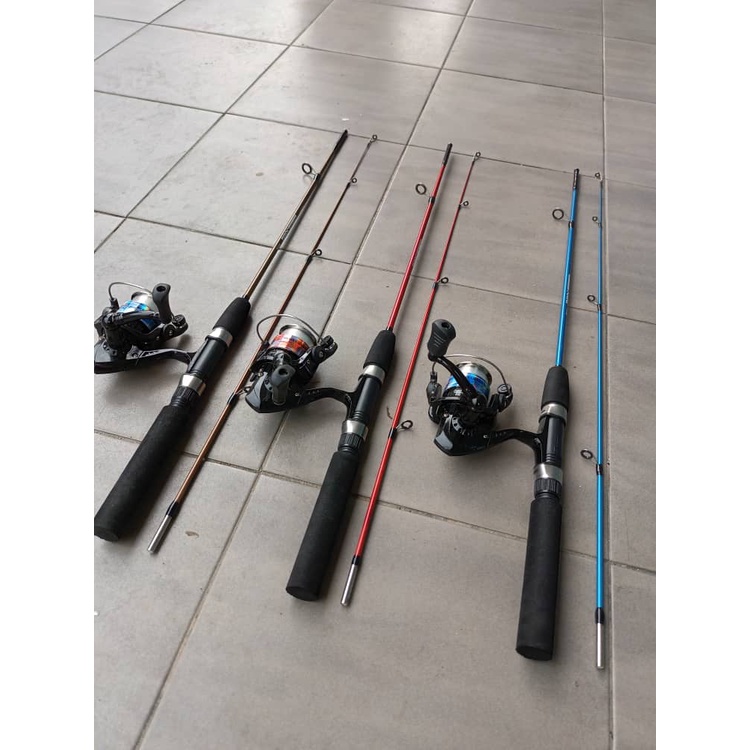 MAGNUM MICRO SOLID PRAWN ROD + ALPINE NL200 PRAWN REEL | Shopee Malaysia