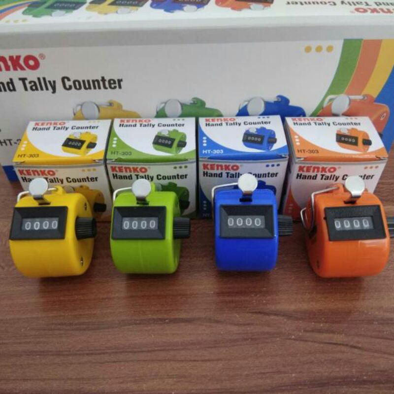 MESIN G395 hand Tally counter / analog tasbih hand counter counting ...