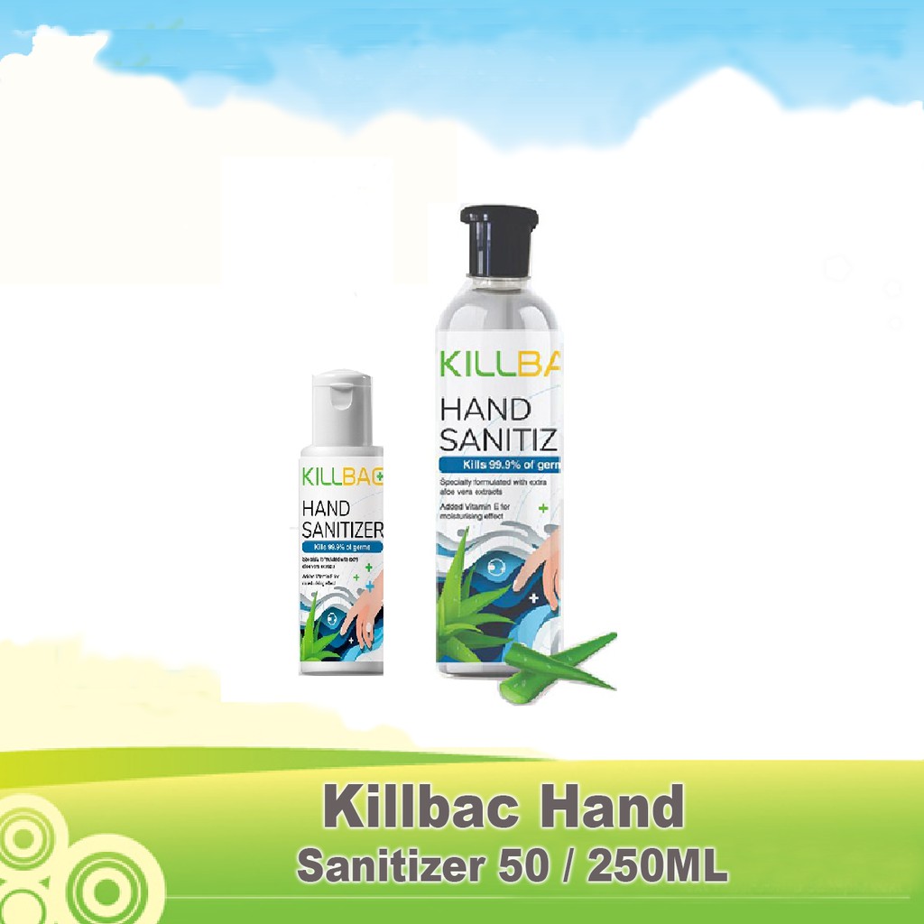 Killbac Hand Sanitizer 250ML | Shopee Malaysia