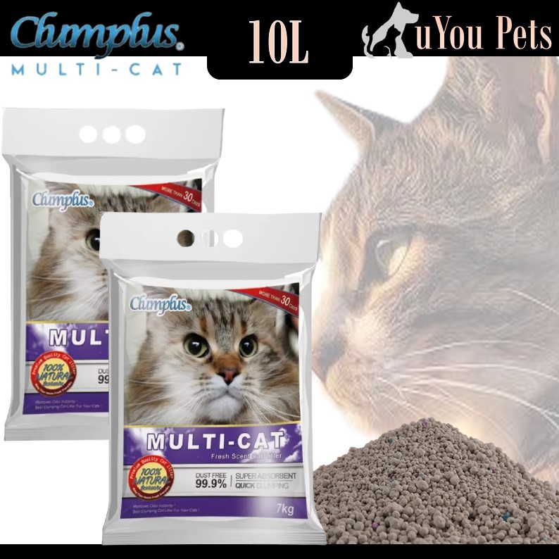 Clumplus Multi-Cat Fresh Scent Cat Litter 10L / Clumplus Multicat ...