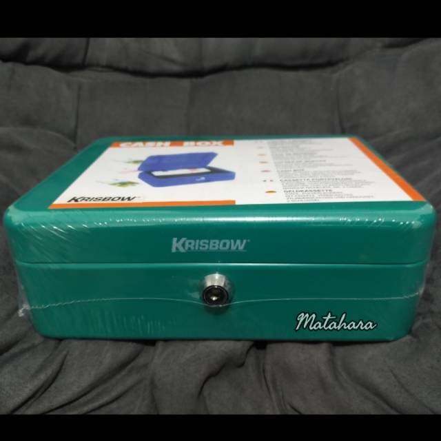 Azko Krisbow Cash Box Safe Deposit 25 Cm | Shopee Malaysia