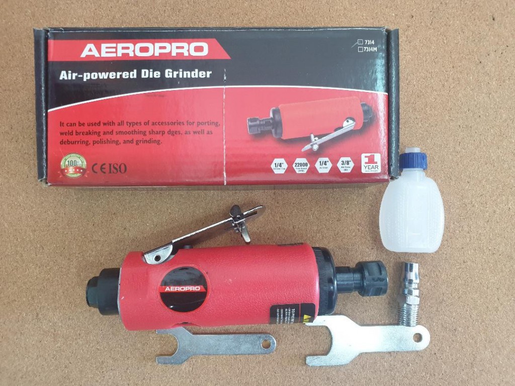 AEROPRO 1/4" (6mm) Mini Air Die Grinder AP7314 / Air-Power Die Grinder | Shopee Malaysia