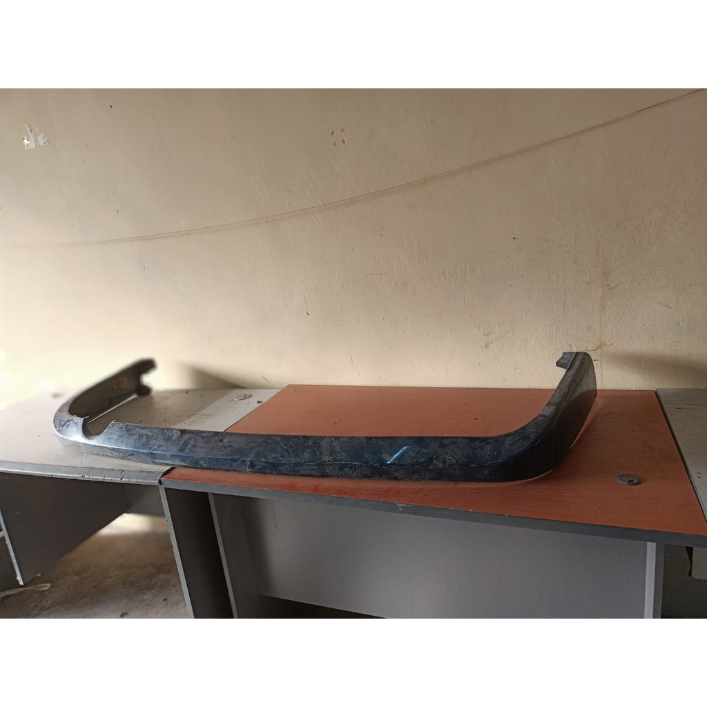 mitsubishi lancer cs3 ralliart rear bumper lip belakang pp diffuser fit ...