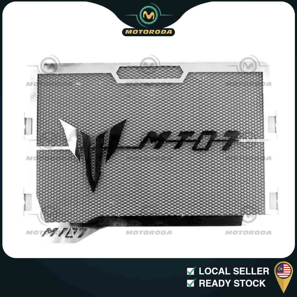 Yamaha MT-07 Rapido Stainless Steel Radiator Cover/Coolant Net | Shopee ...