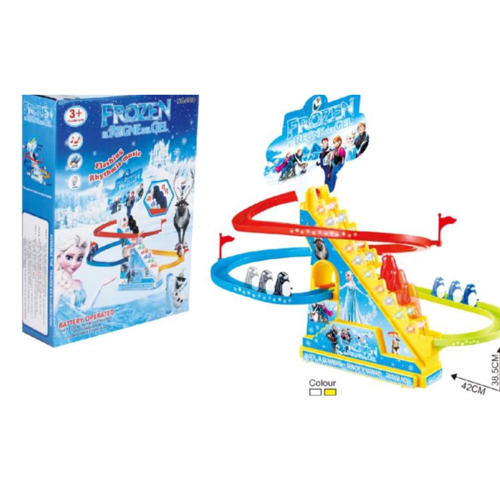 Penguin / Frozen / Dinosaur / Thomas Race Track Stair Series | Shopee ...