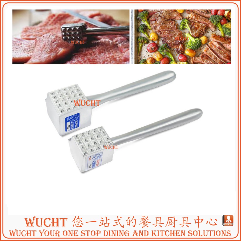 【WUCHT】Meat Tenderizer Mallet 600grams Aluminum alloy - Heavy Duty Food ...